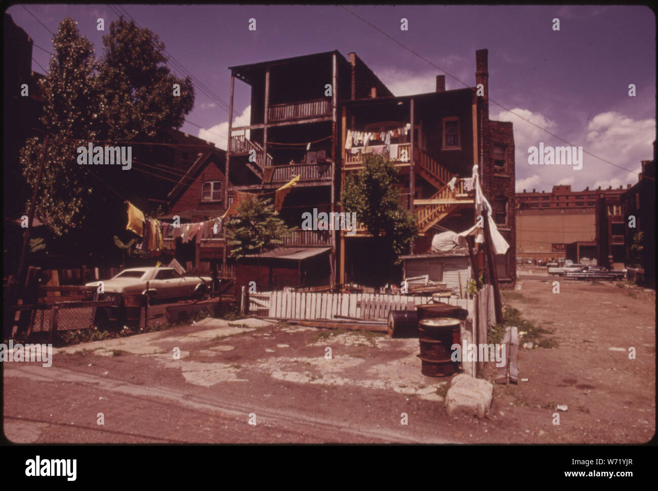 Urban poverty 1960s hi-res stock photography and images - Alamy