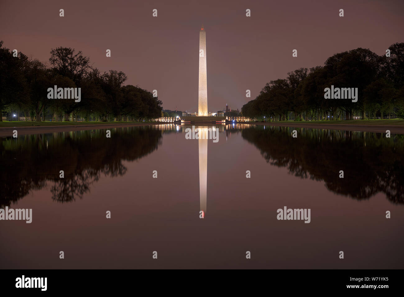 Washington DC Presidential Monuments USA Nation Capital Stock Photo - Alamy