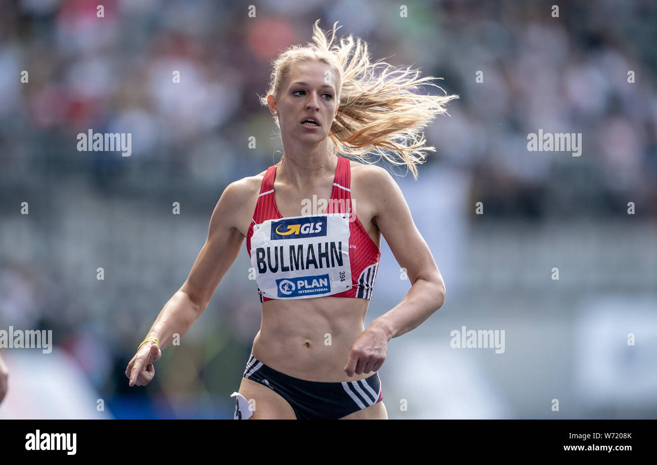 Berlin, Germany. 04th Aug, 2019. Athletics: German Championship in the ...