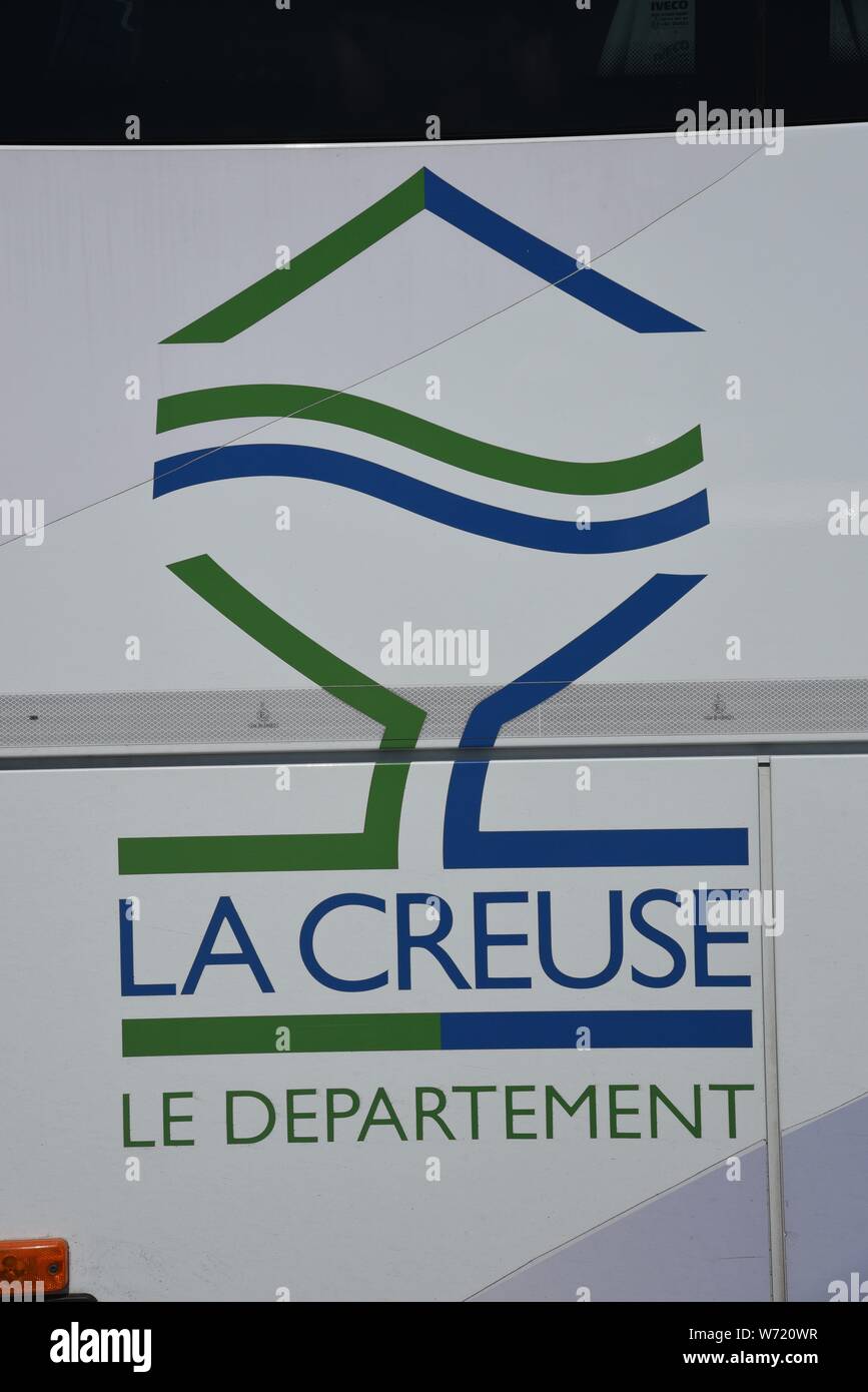 Bourganeuf in the Creuse department in the Nouvelle-Aquitaine region in ...