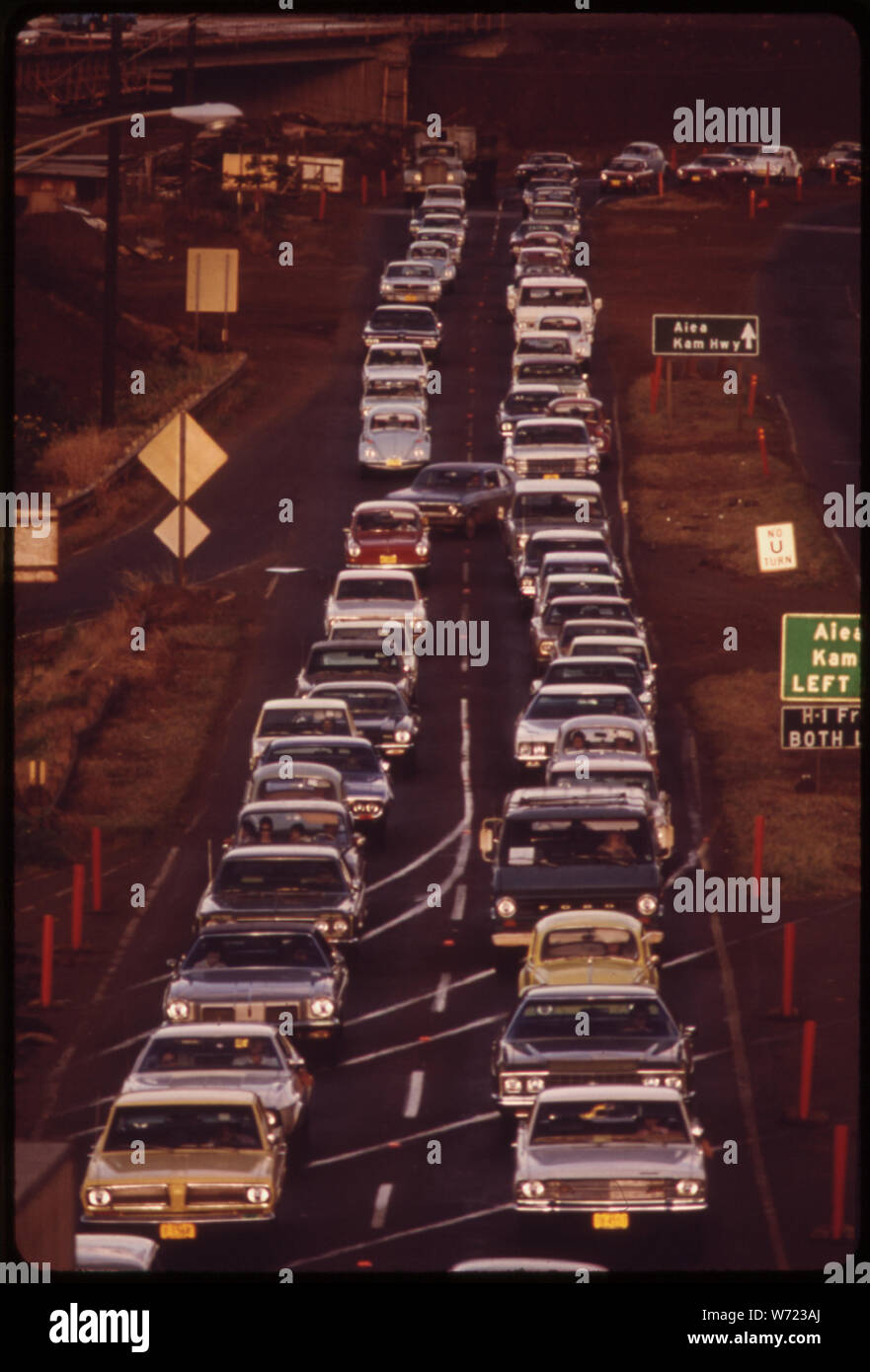 Traffic flow on highway during hi-res stock photography and images - Alamy