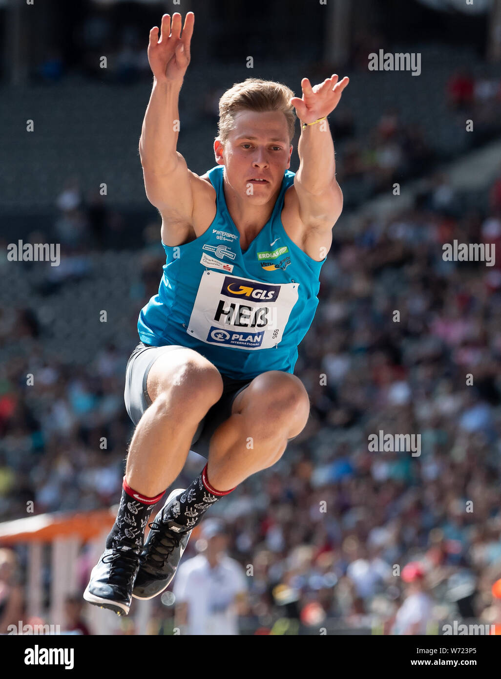 Berlin, Germany. 04th Aug, 2019. Athletics: German Championships in the ...