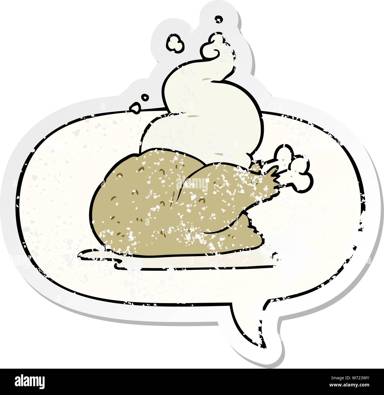 Old whole chicken Stock Vector Images - Alamy