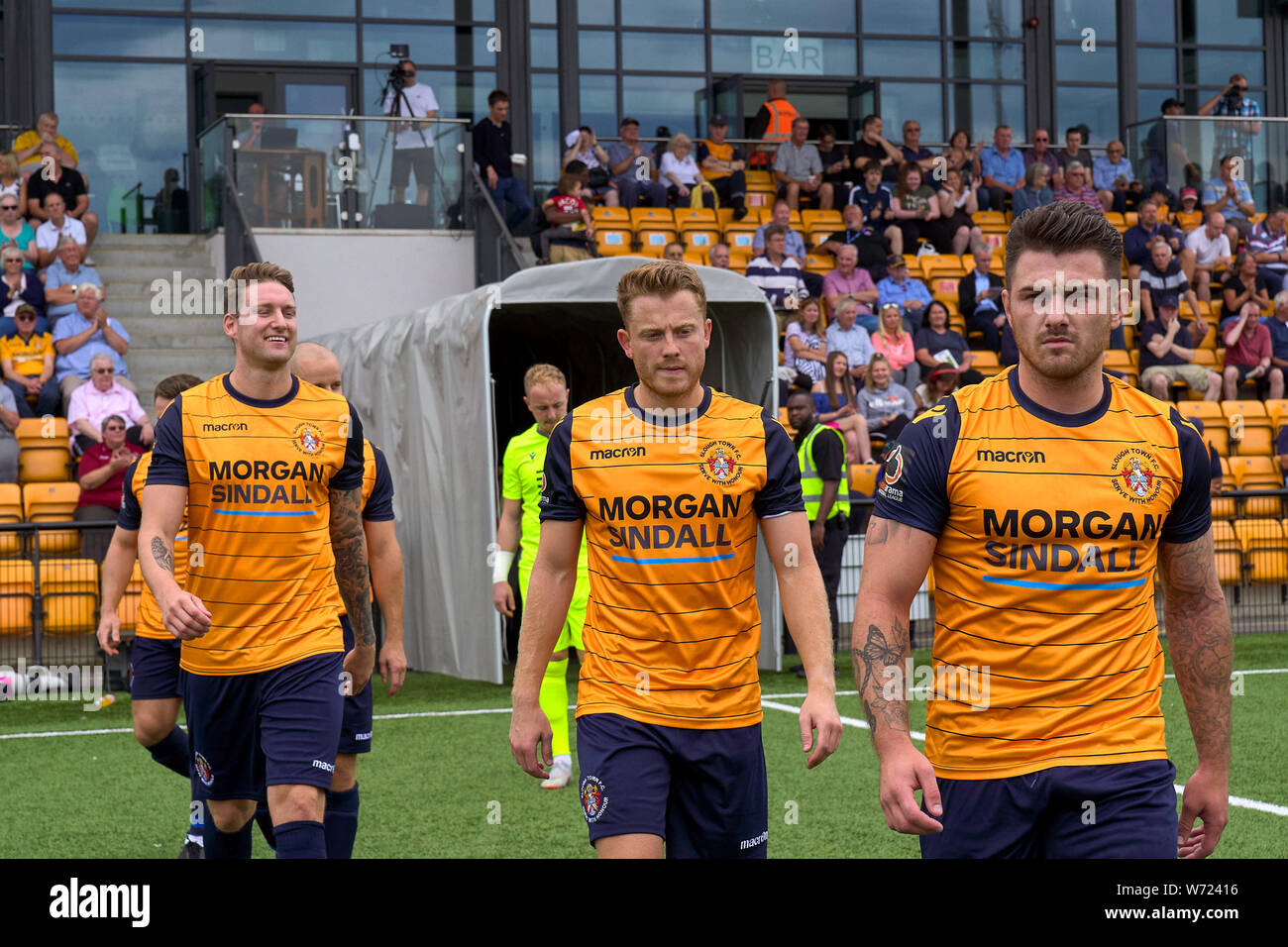Slough Town FC vs Dorking Wanderers at Arbour Park, Slough, Berkshire ...