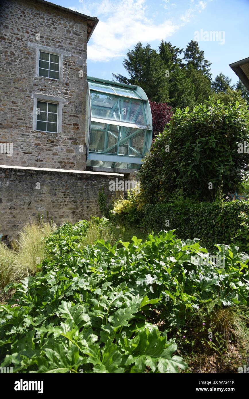Bourganeuf in the Creuse department in the Nouvelle-Aquitaine region in ...