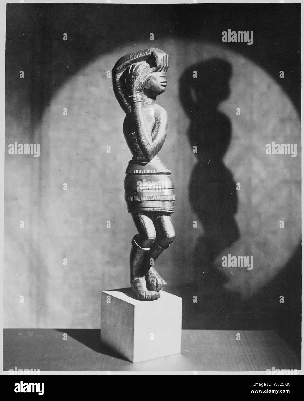 Dancing Figure; General notes: Ebony sculpture Stock Photo - Alamy