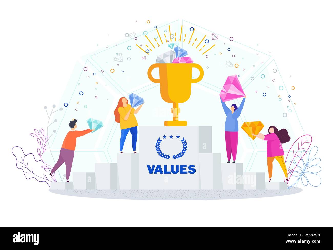 Shared value Stock Vector Images - Alamy