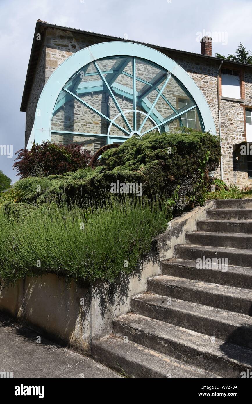 Bourganeuf in the Creuse department in the Nouvelle-Aquitaine region in ...