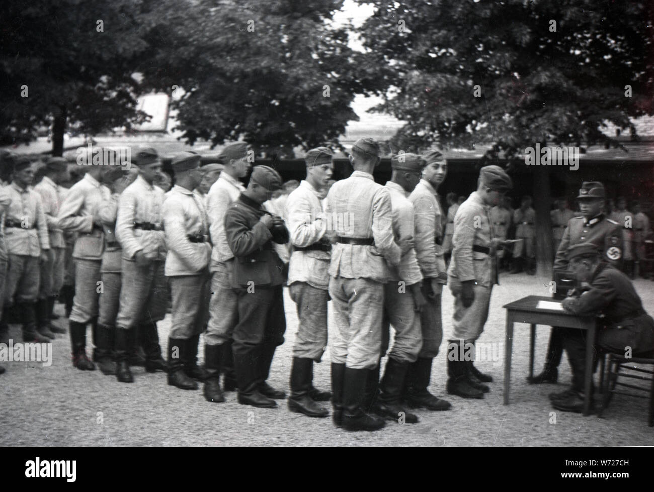 Rad german labour service reichsarbeitsdienst army hi-res stock ...