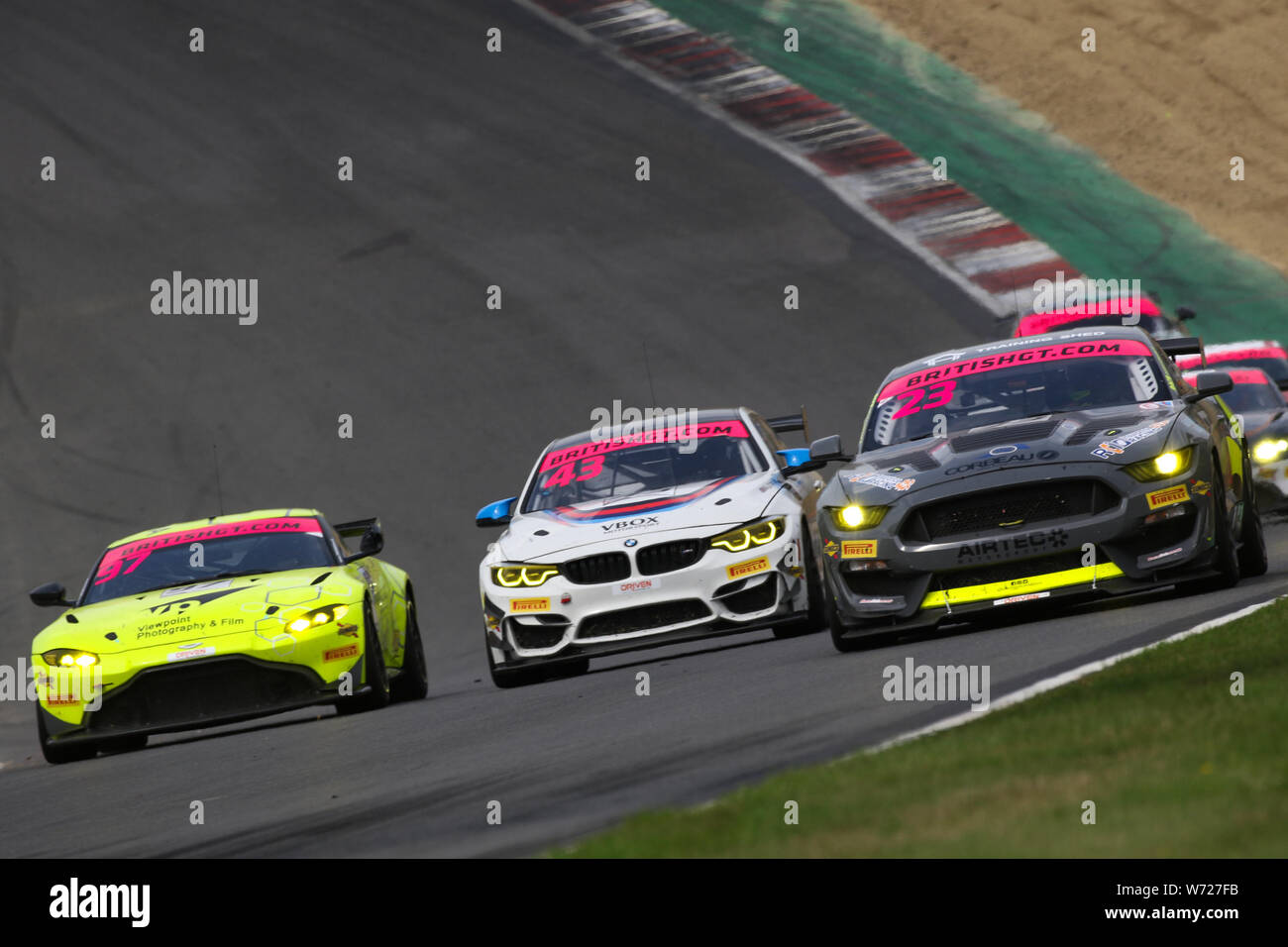 Longfield, UK. 04th Aug, 2019. RACE Performance Ford Mustang GT4 with ...