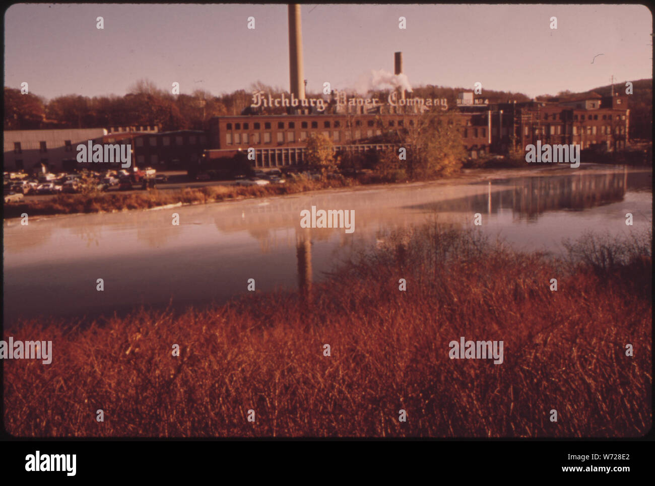 FITCHBURG PAPER COMPANY, A MAJOR POLLUTER OF THE NASHUA RIVER Stock ...