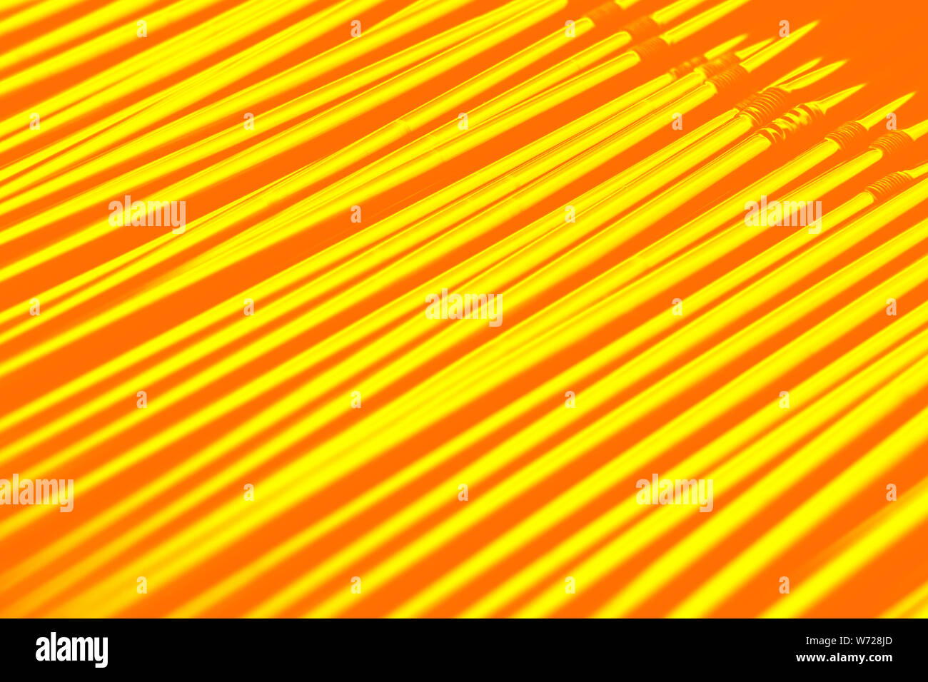 Stainless steel straws vertical abstract background. Metal pipes bundle ...