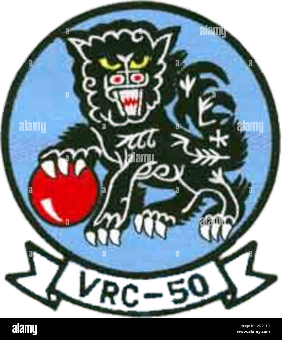 Fleet Logistics Support Squadron 50 (US Navy) insignia c1982 Stock ...