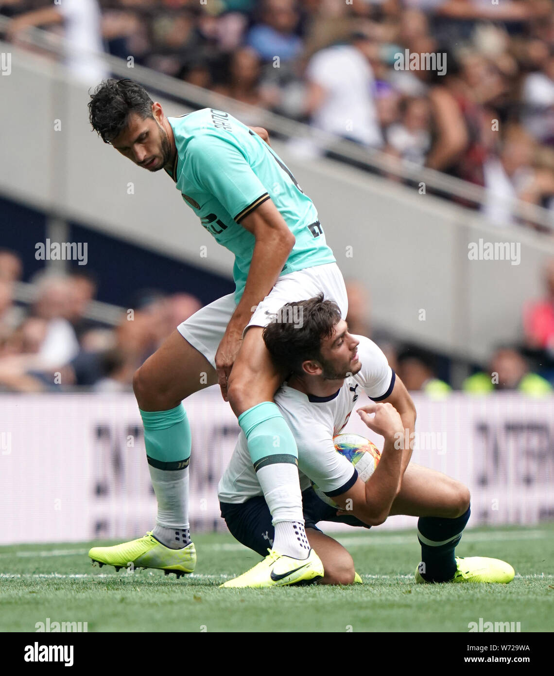 Inter milans andrea ranocchia battle hi-res stock photography and ...