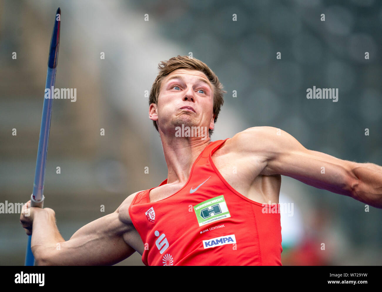 Berlin, Germany. 04th Aug, 2019. Athletics: German Championships in the ...