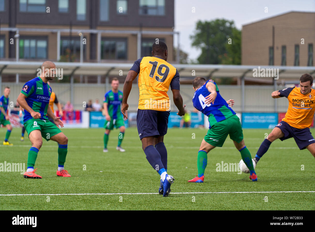 Slough Town FC vs Dorking Wanderers at Arbour Park, Slough, Berkshire ...