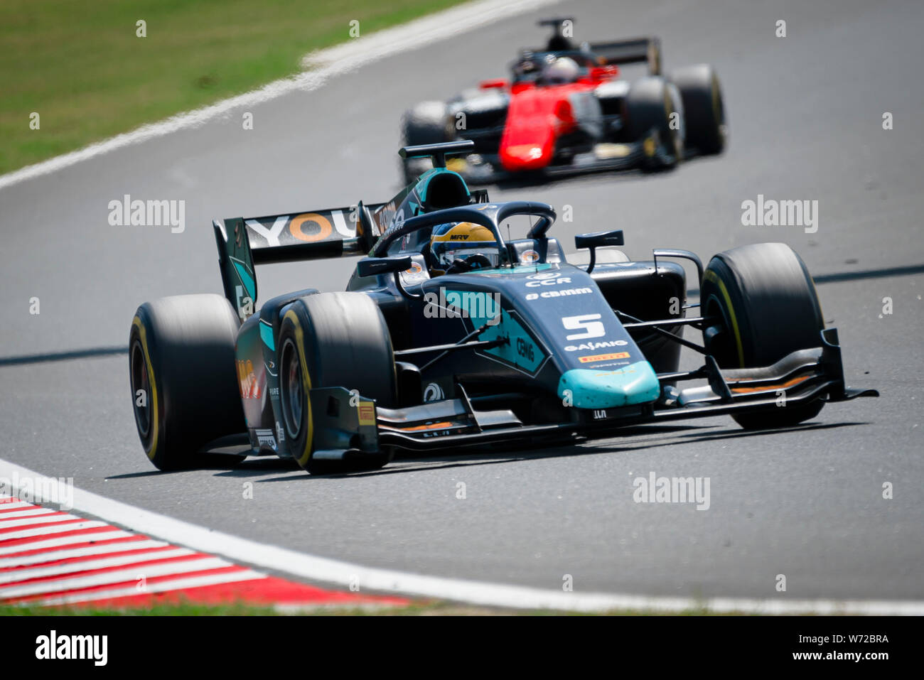 DAMS’s Brazilian racing driver Sergio Sette Camara competes during the ...