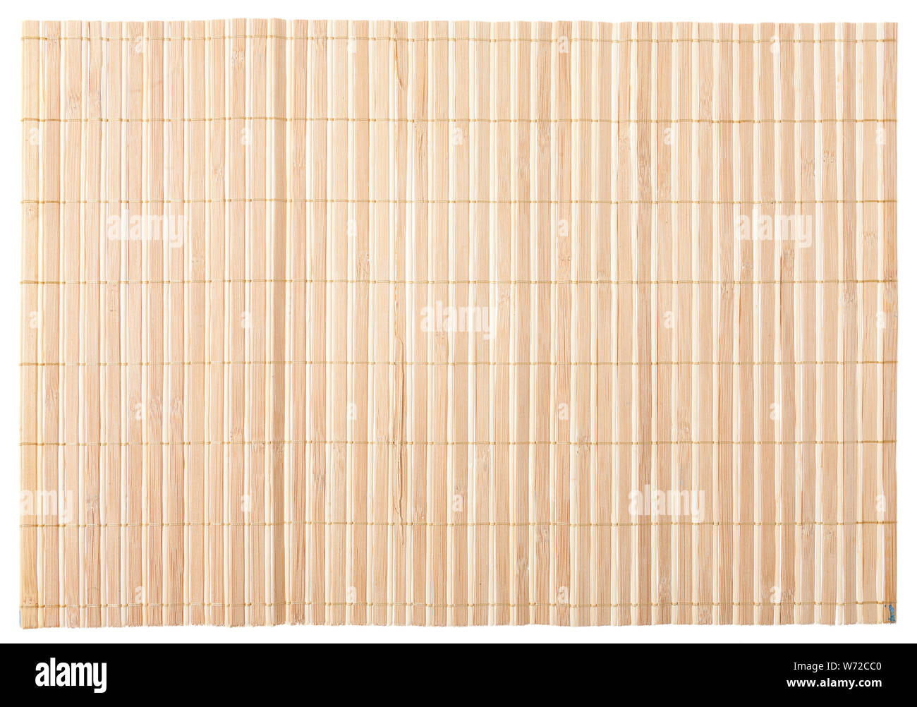 Close up of bamboo mat background isolated on white Stock Photo - Alamy