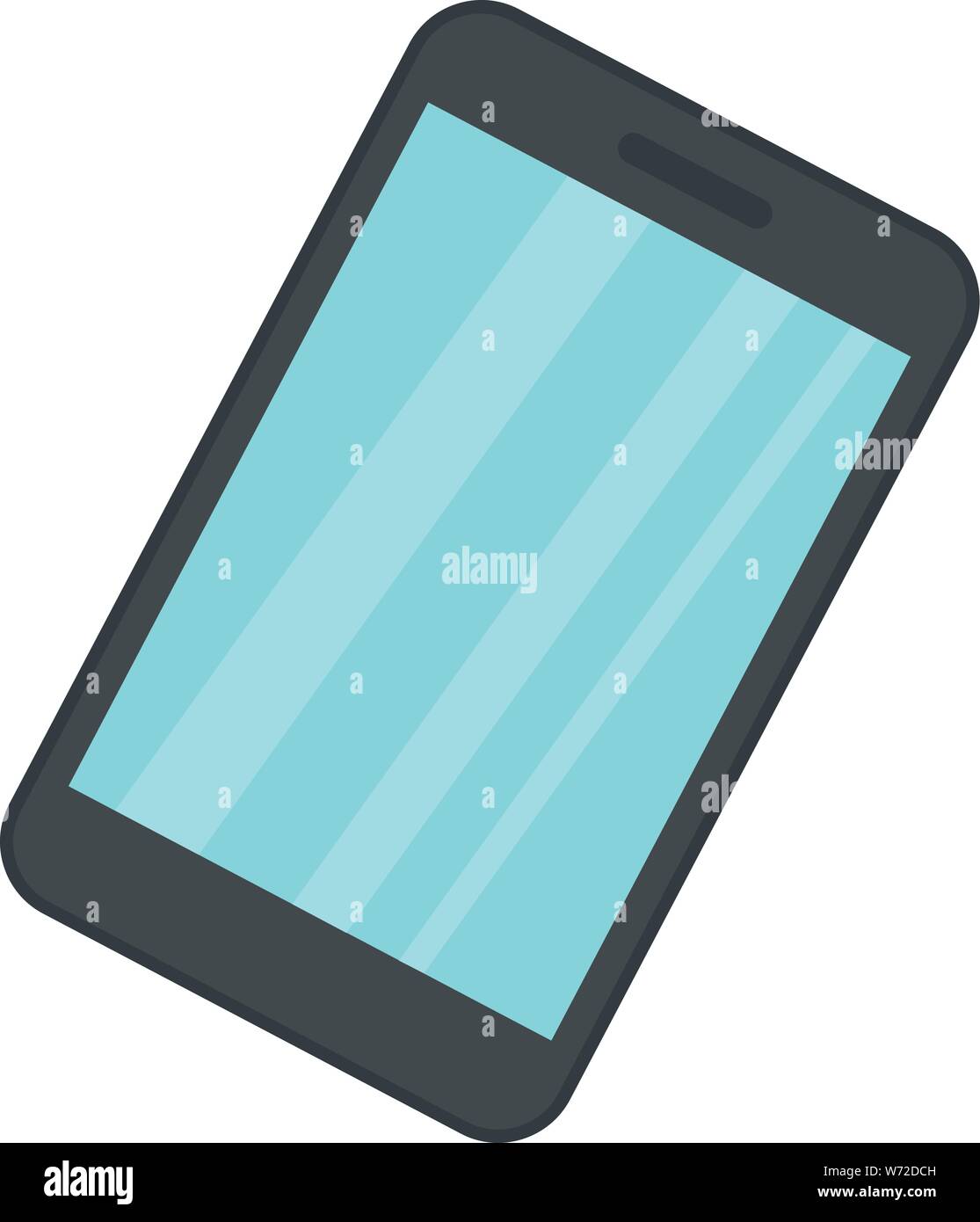 Modern smartphone icon. Flat illustration of modern smartphone vector ...