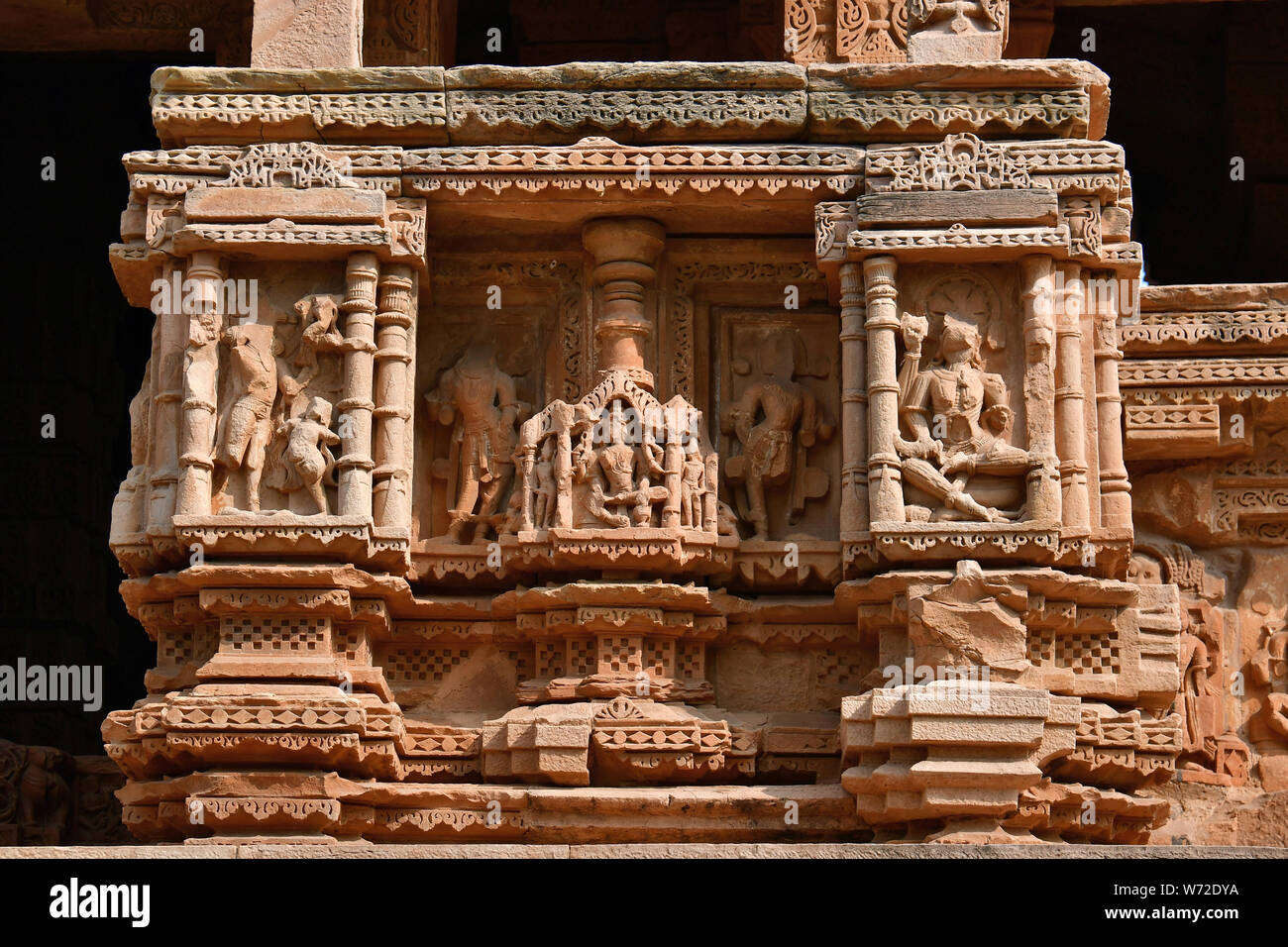 Sas-Bahu Ka mandir, or Sahastrabahu Temple, Gwalior, India, Asia Stock ...