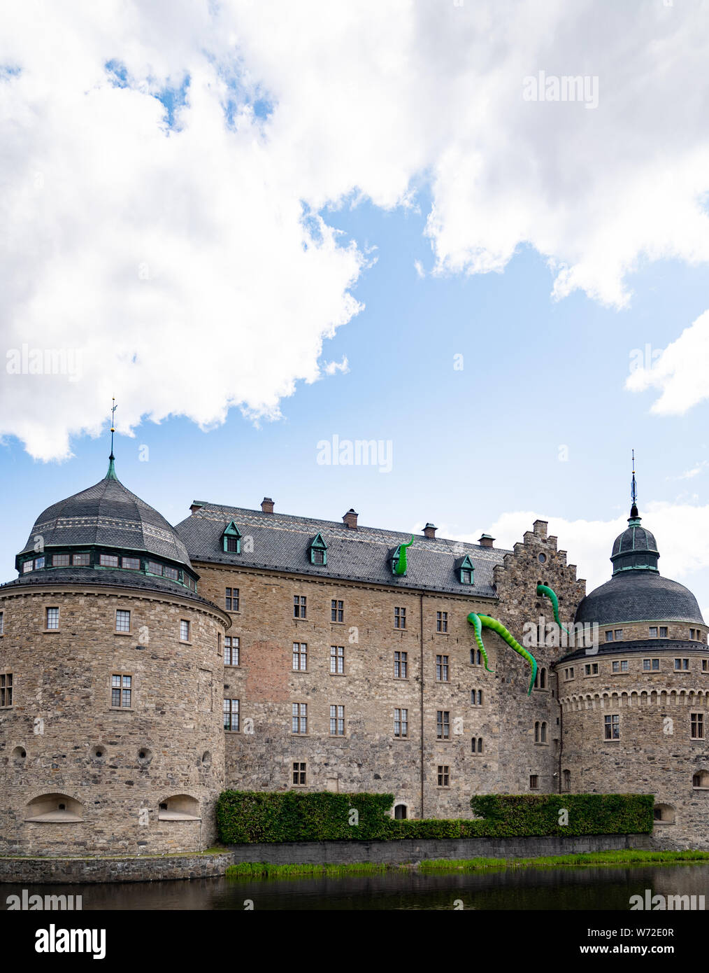 Örebro Castle. A medieval castle fortification in Örebro, Närke, Sweden ...