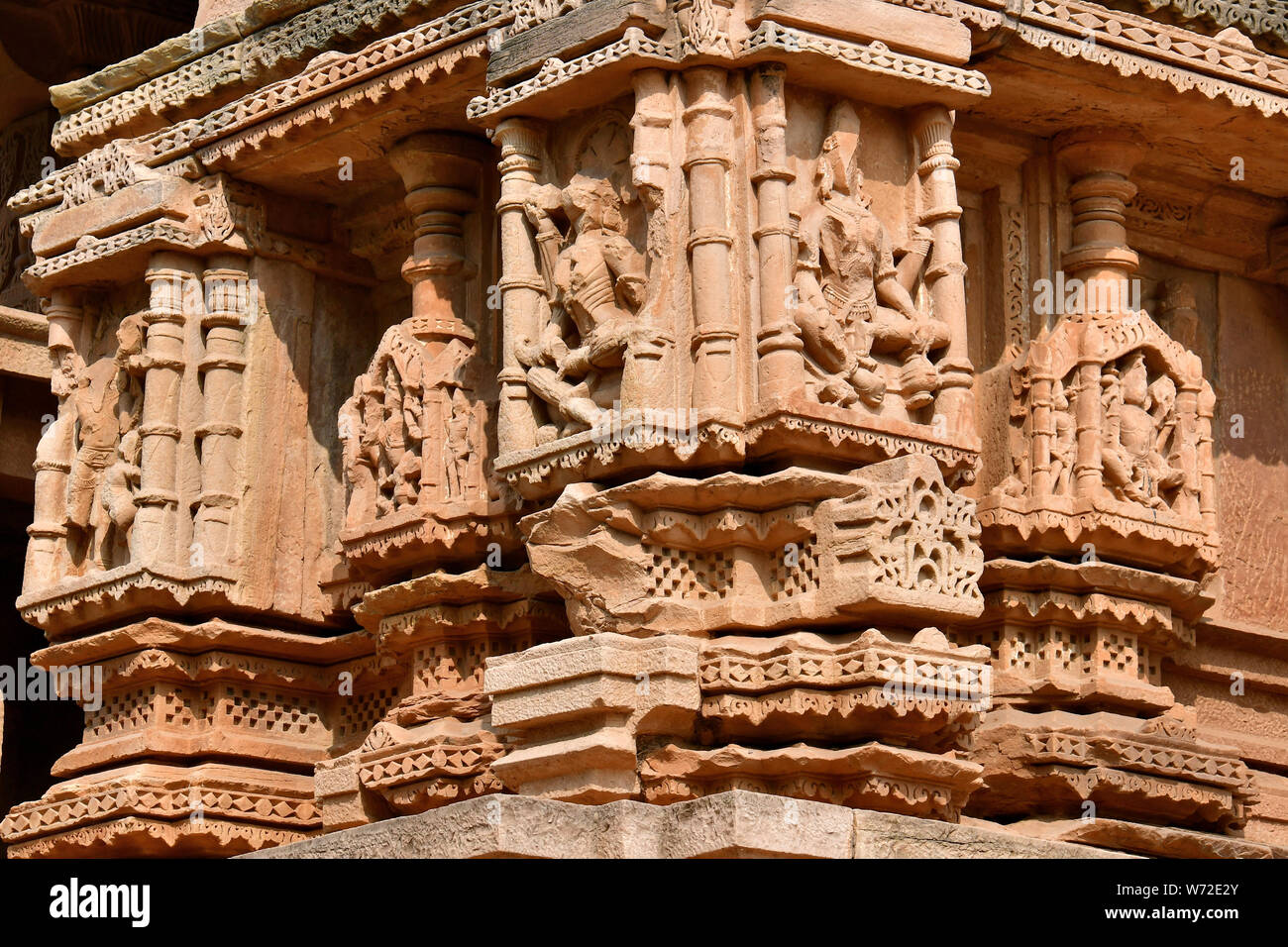Sas-Bahu Ka mandir, or Sahastrabahu Temple, Gwalior, India, Asia Stock ...