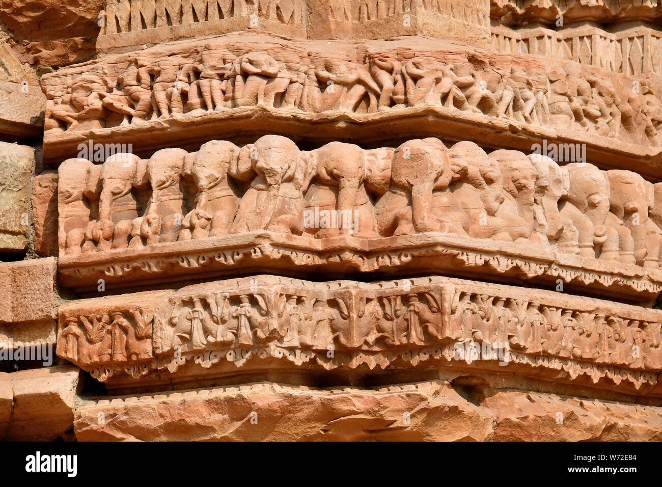 Sas-Bahu Ka mandir, or Sahastrabahu Temple, Gwalior, India, Asia Stock ...