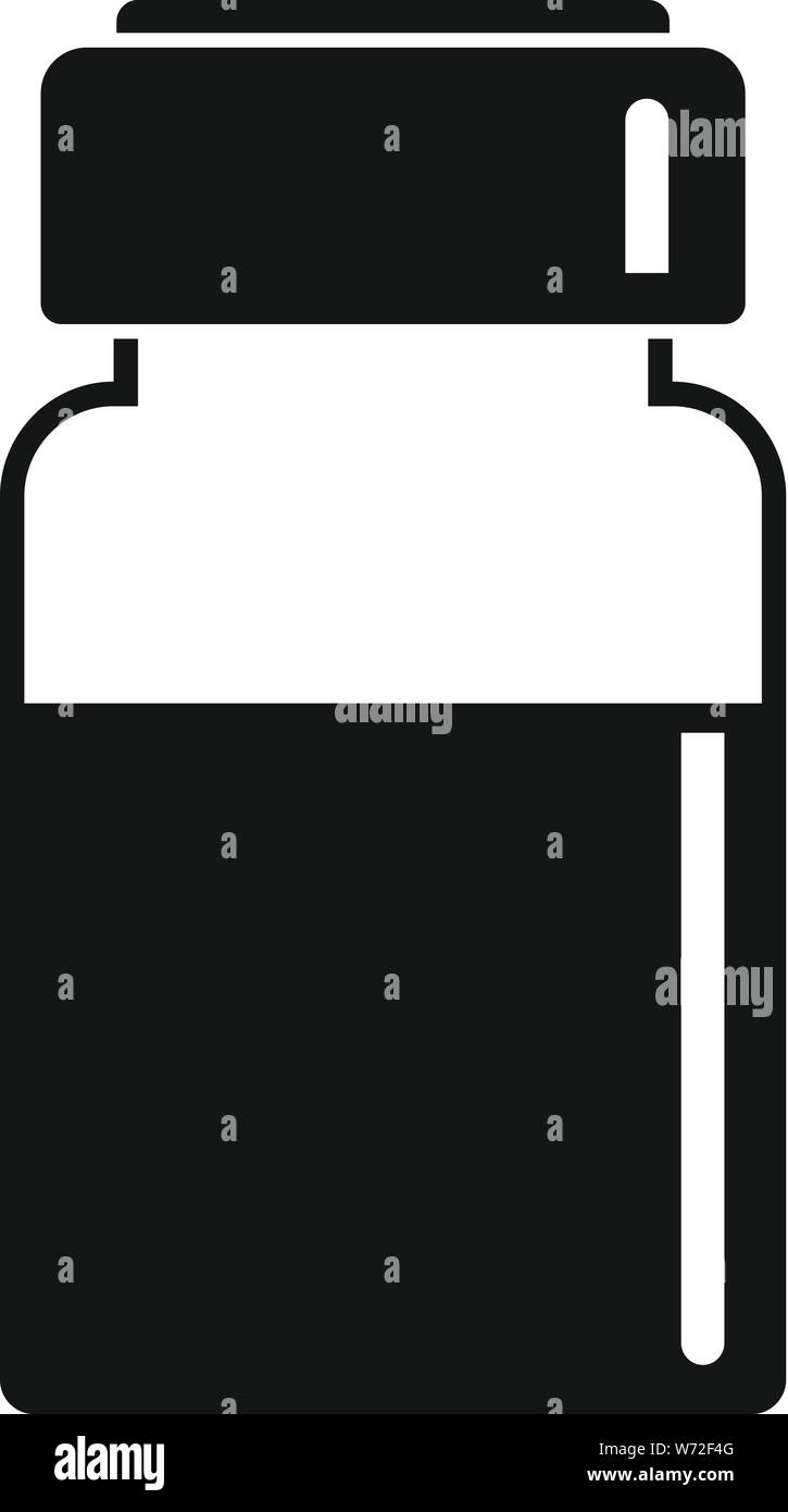 Liquid injection icon. Simple illustration of liquid injection vector ...