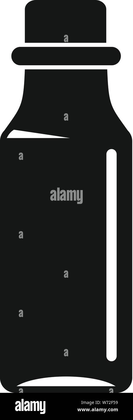 Medical syrup bottle icon. Simple illustration of medical syrup bottle ...