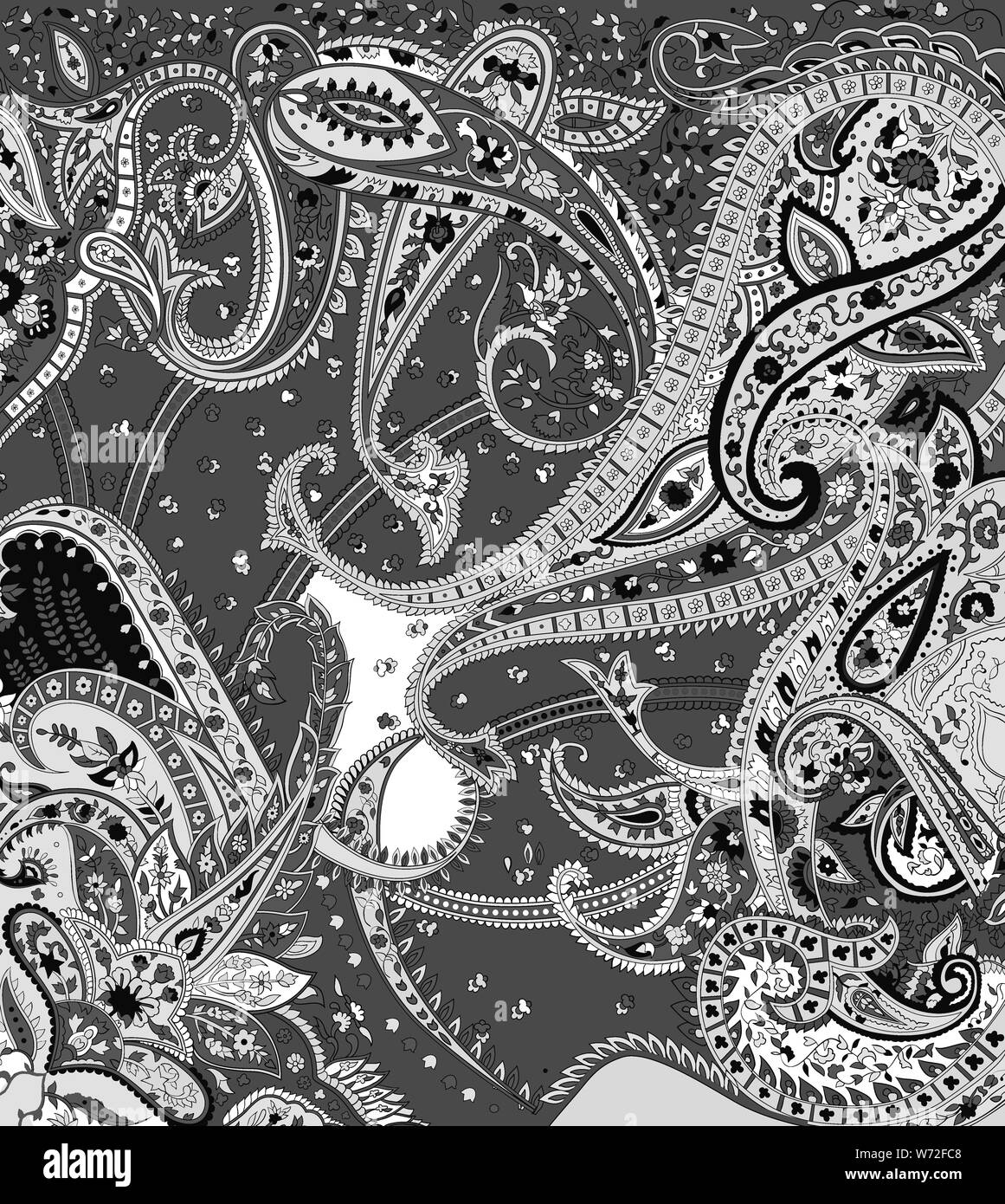 Textile design texture Black and White Stock Photos & Images - Alamy