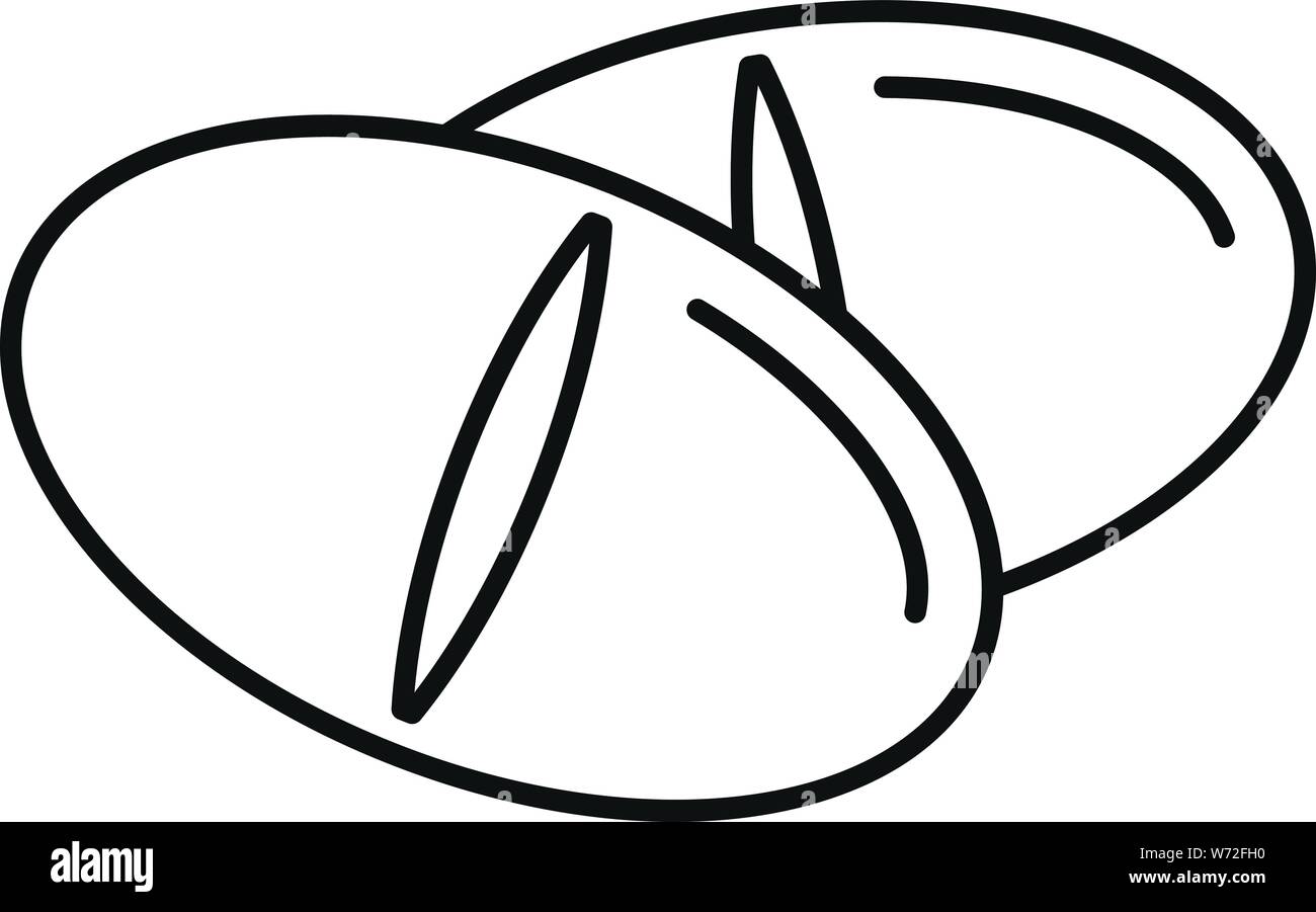 Medical tablet icon. Outline medical tablet vector icon for web design ...