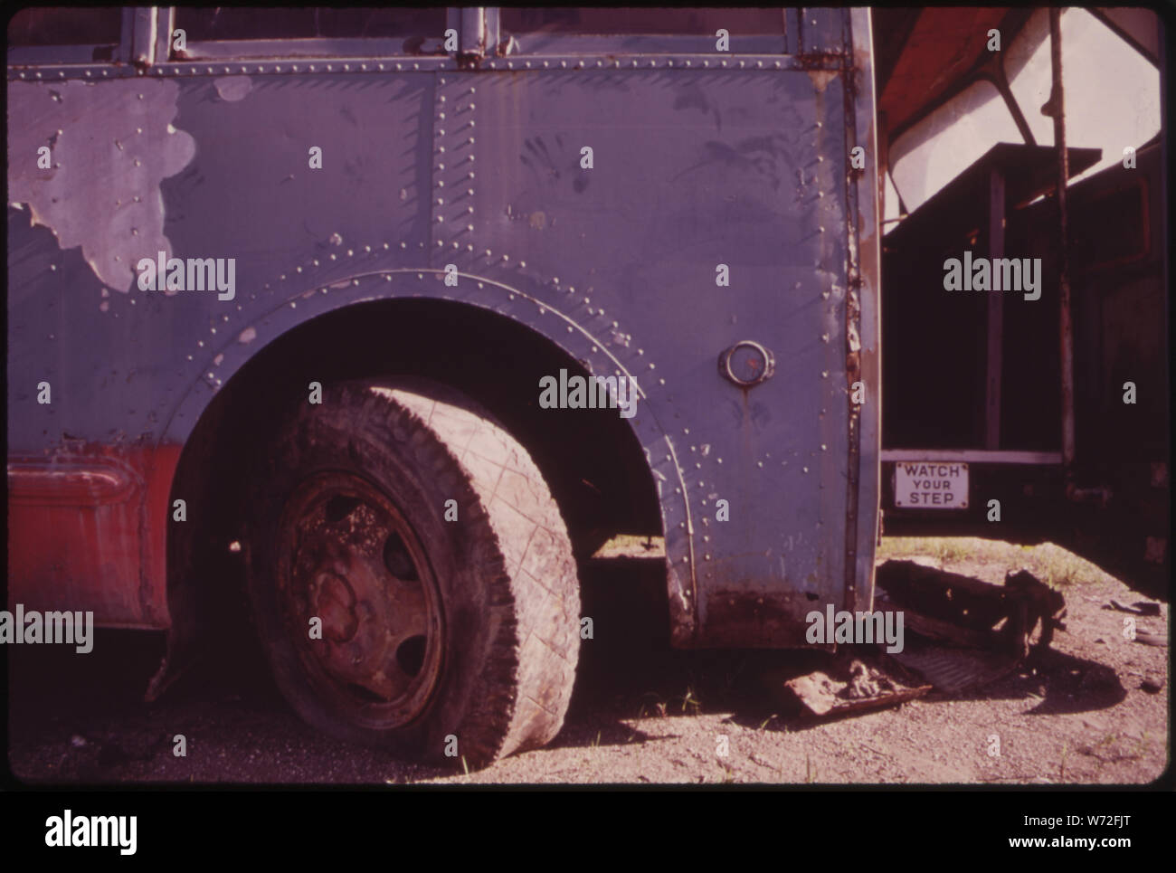 Junked bus hi-res stock photography and images - Alamy