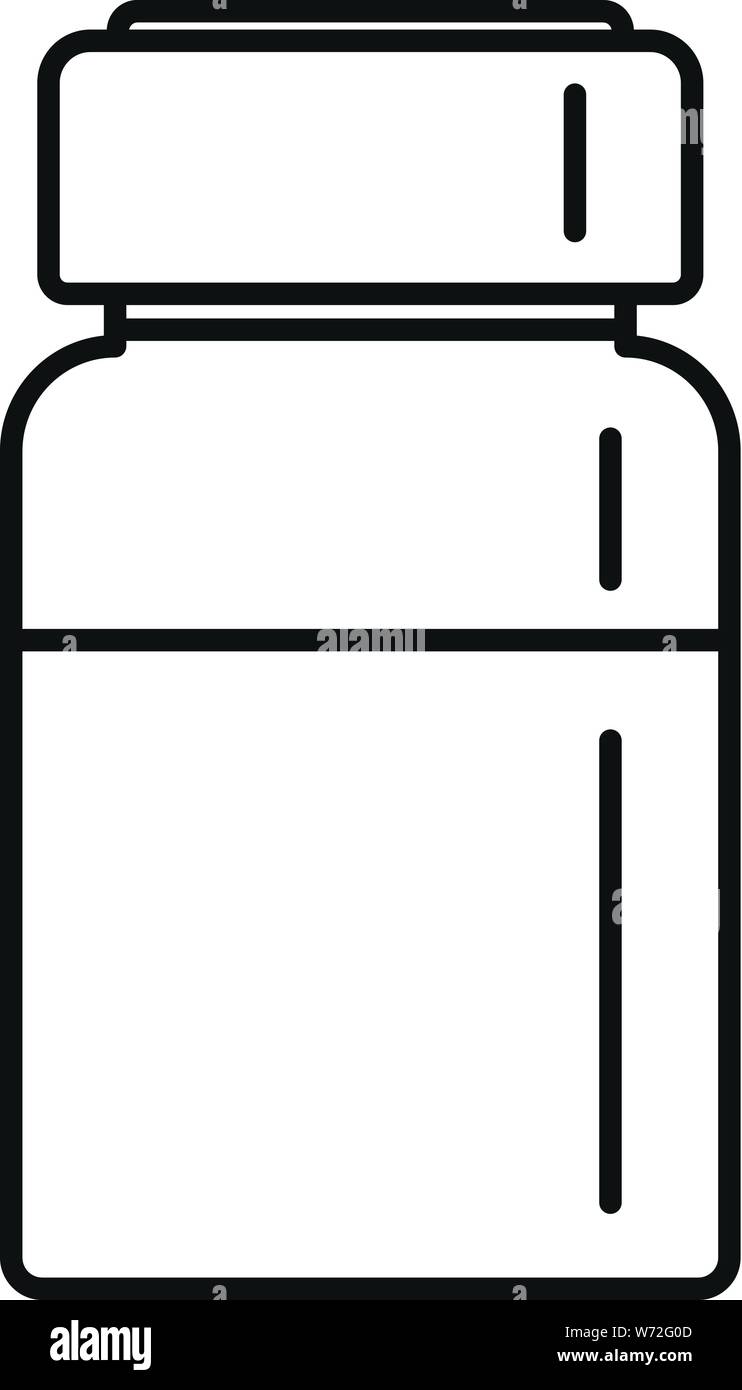 Liquid injection icon. Outline liquid injection vector icon for web ...