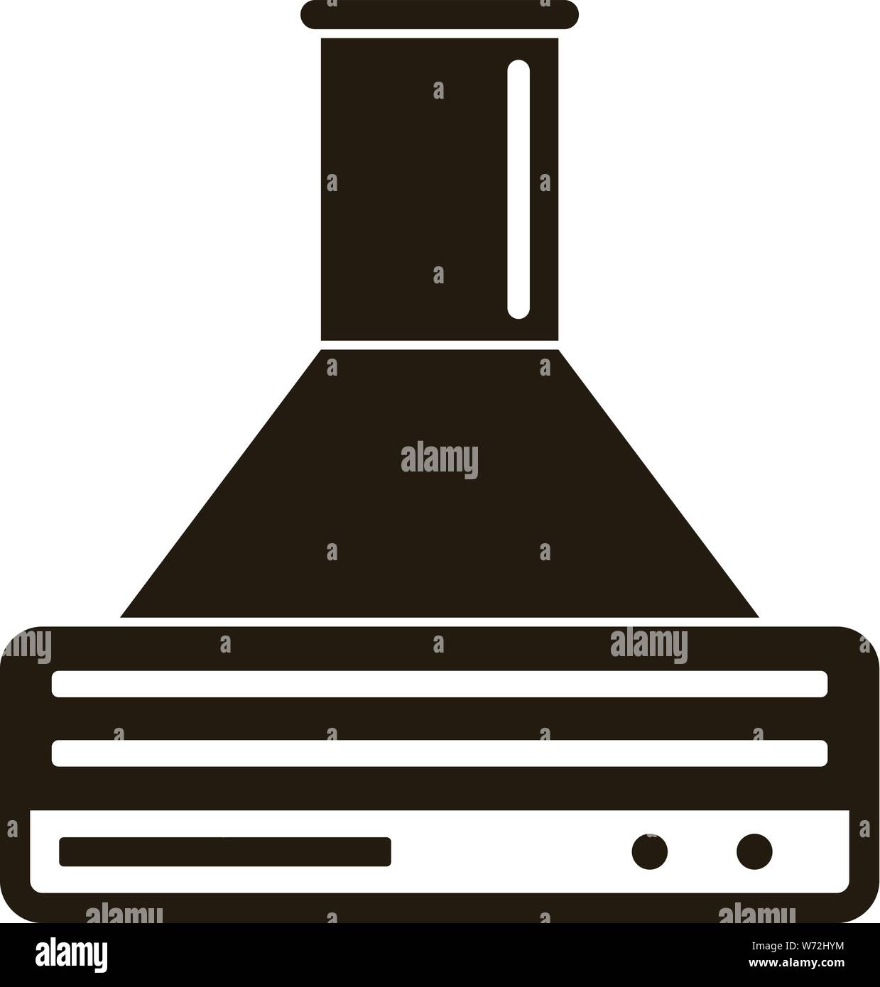 Smart air cooker icon. Simple illustration of smart air cooker vector ...