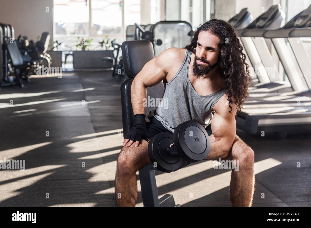 Indian man gym body building hi-res stock photography and images - Alamy