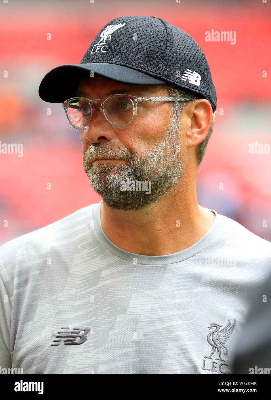 Liverpool manager Jurgen Klopp appears dejected after the Community ...