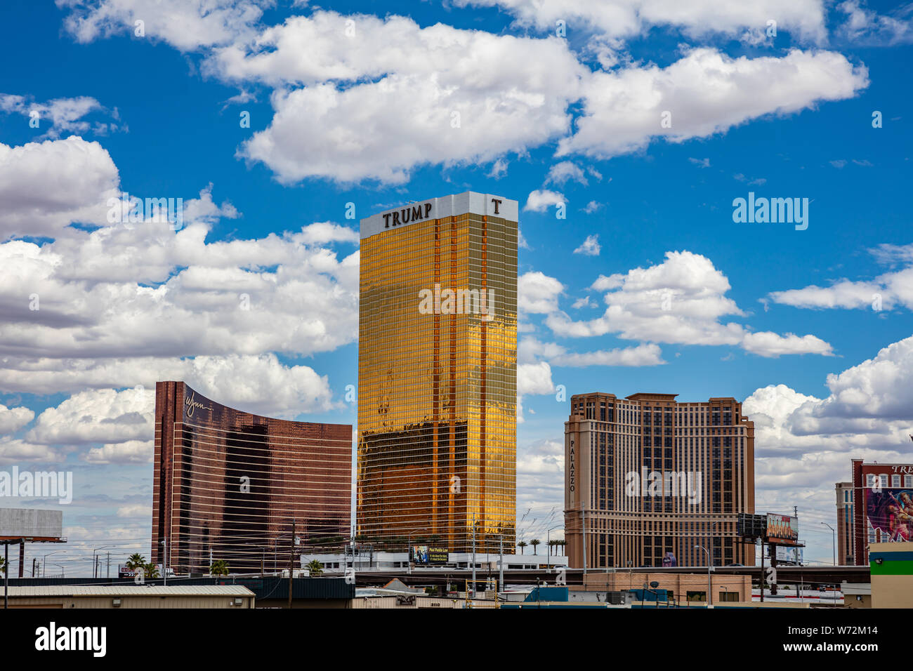 Trump tower las vegas hi-res stock photography and images - Alamy