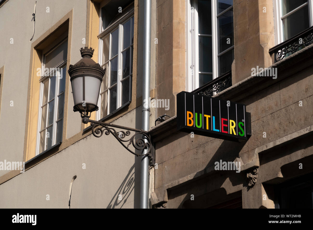Butlers logo hi-res stock photography and images - Alamy