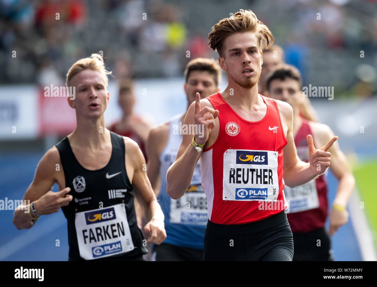 Berlin, Germany. 04th Aug, 2019. Athletics: German championship in the ...