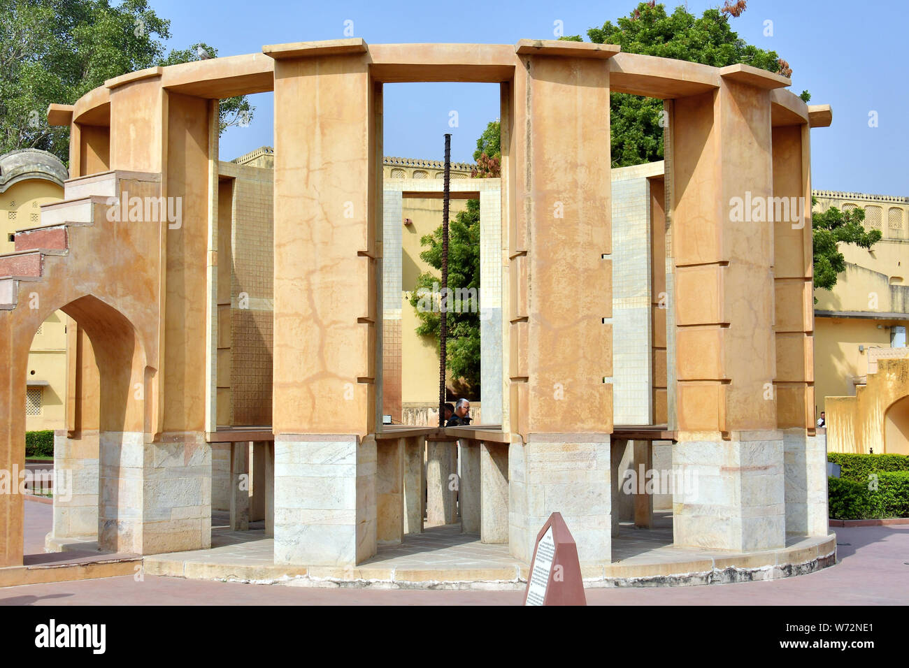 Jantar Mantar observatory complex, Jaipur, Rajasthan, India, Asia ...