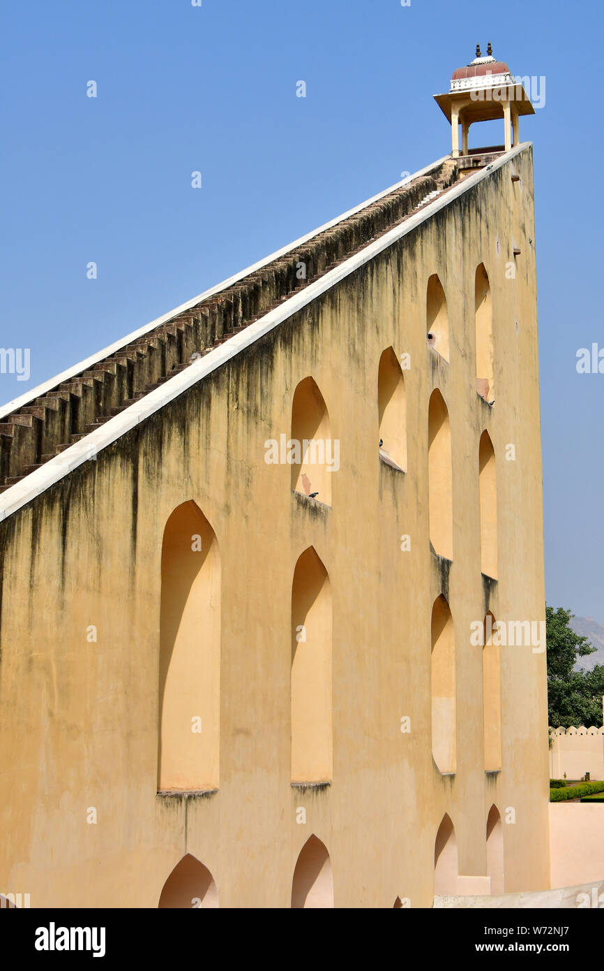 Jantar Mantar observatory complex, Jaipur, Rajasthan, India, Asia ...