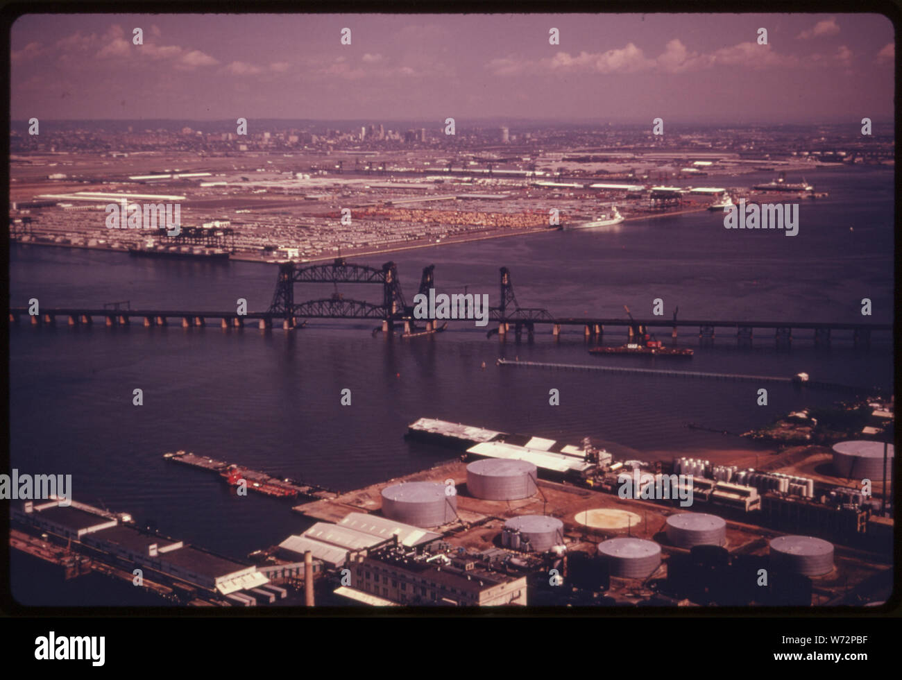 NEWARK BAY AND PORT NEWARK, NEW JERSEY. THE NEW YORK, NEW JERSEY ...
