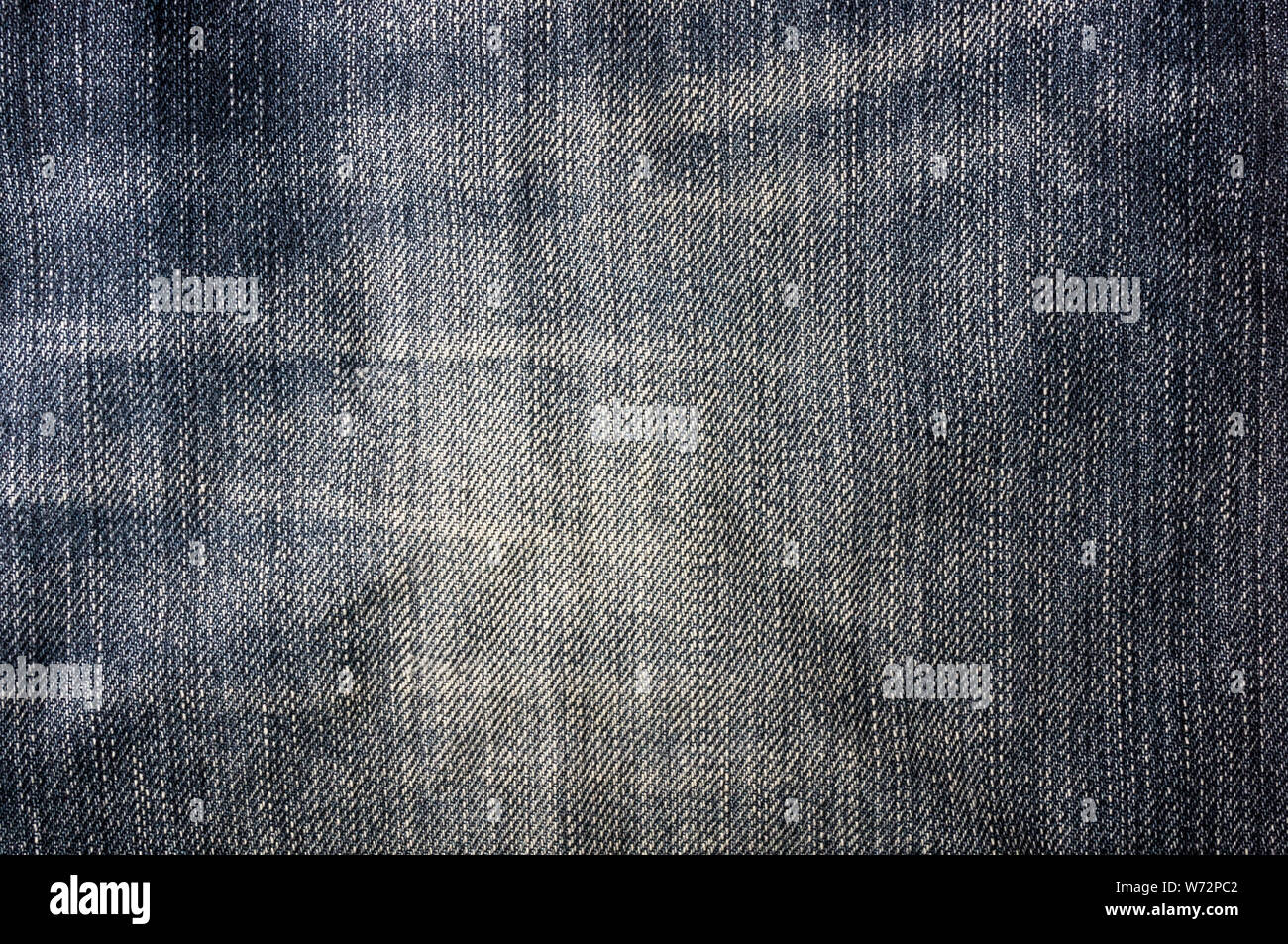 clothing items blue washed faded jeans cotton fabric texture with seams ...