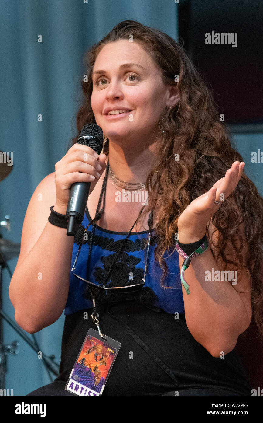 August 3, 2019, Loveland, Colorado, U.S: BRIDGET LAW, fiddler with the ...