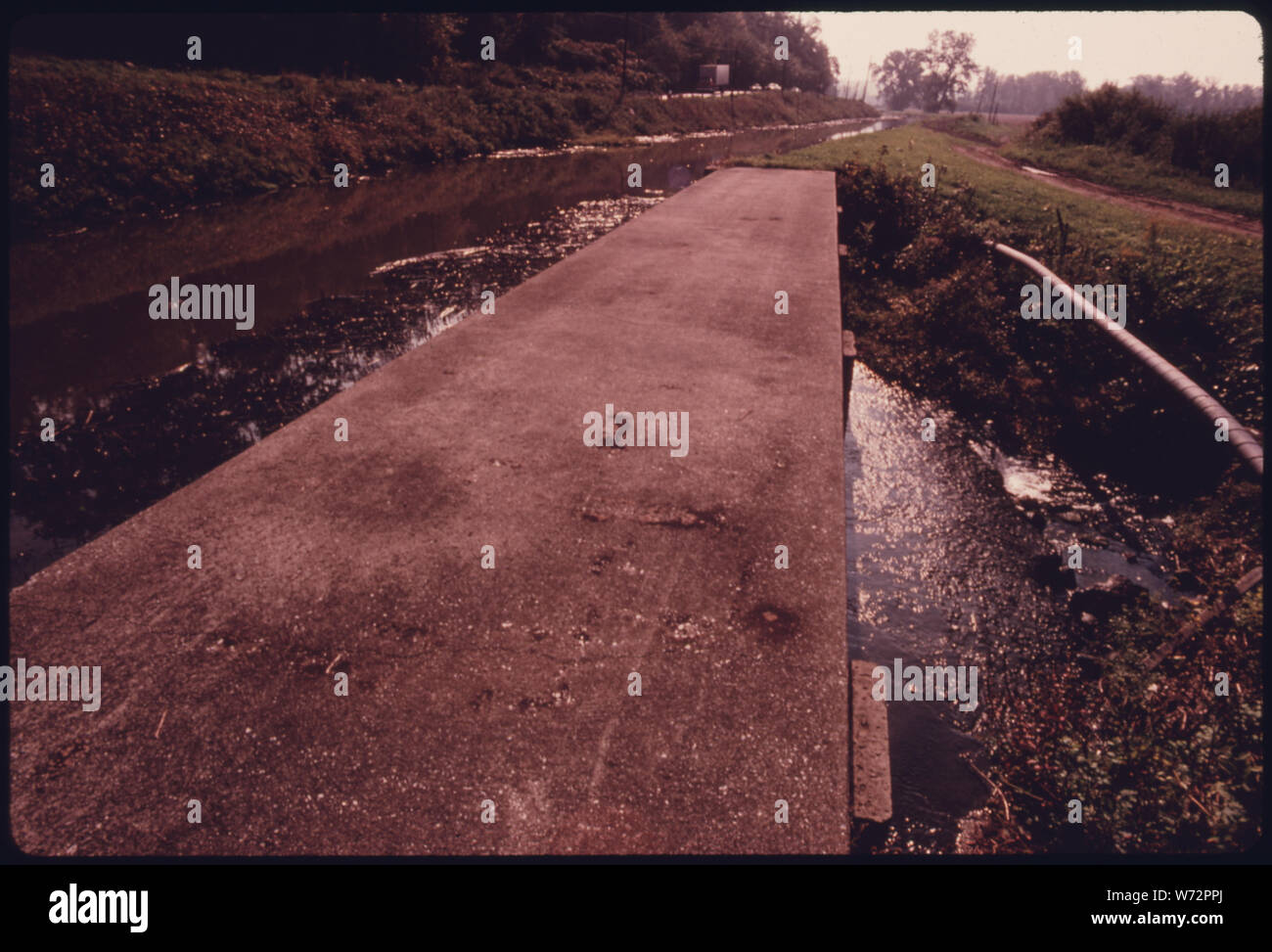 OHIO-ERIE CANAL OVERFLOW DIVERSION WHICH ALLOWS POLLUTANTS TO FLOW INTO ...