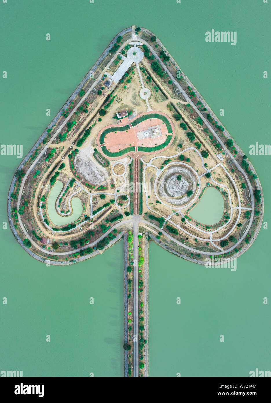 The Holy Heart Land - Talayluang in Sukhothai,Thailand. Monkey’s Cheeks ...