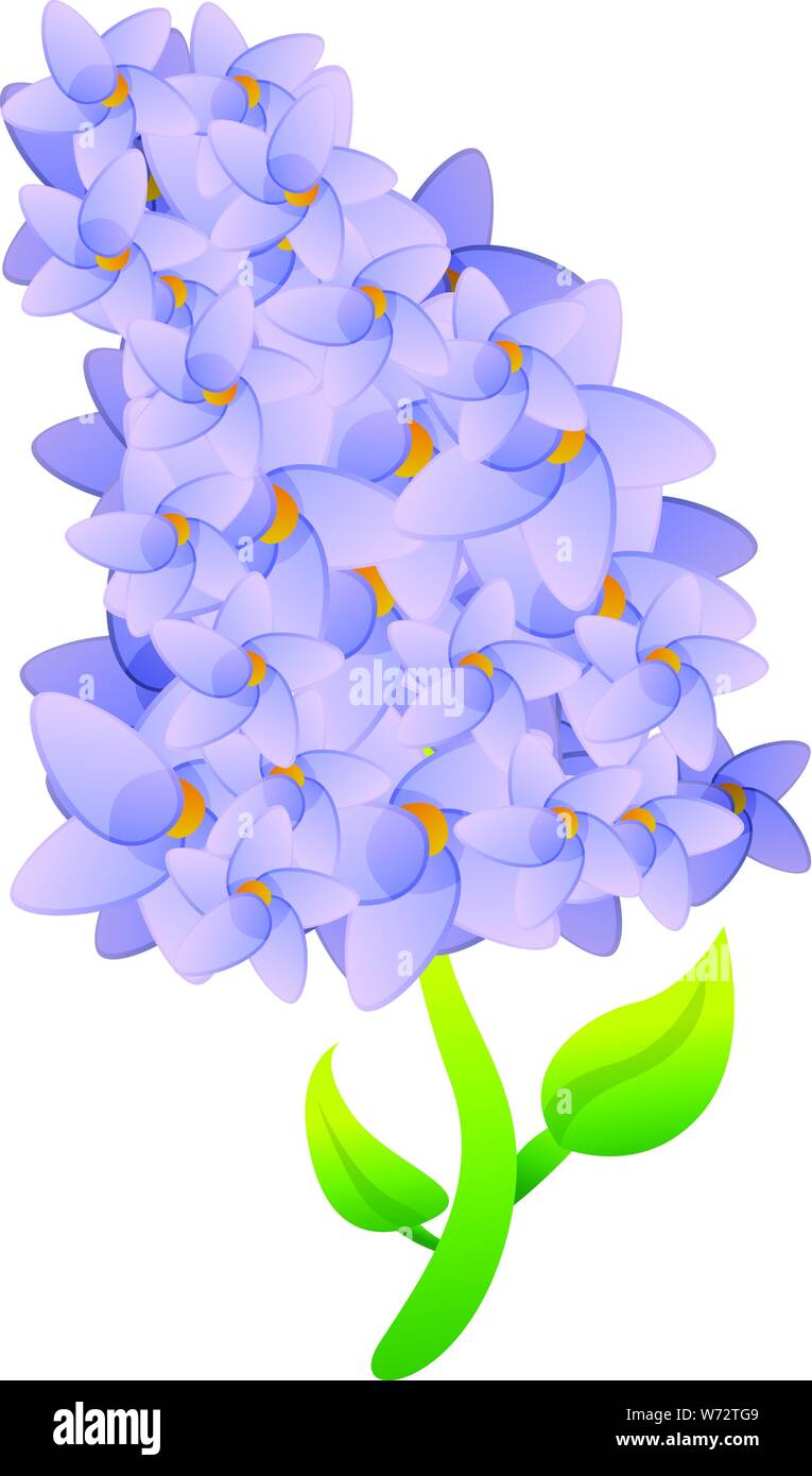 Aroma lilac icon. Cartoon of aroma lilac vector icon for web design ...