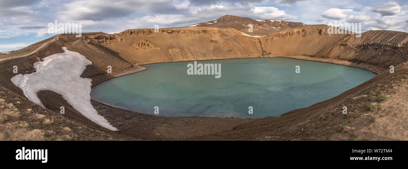 Krafla crater hi-res stock photography and images - Alamy