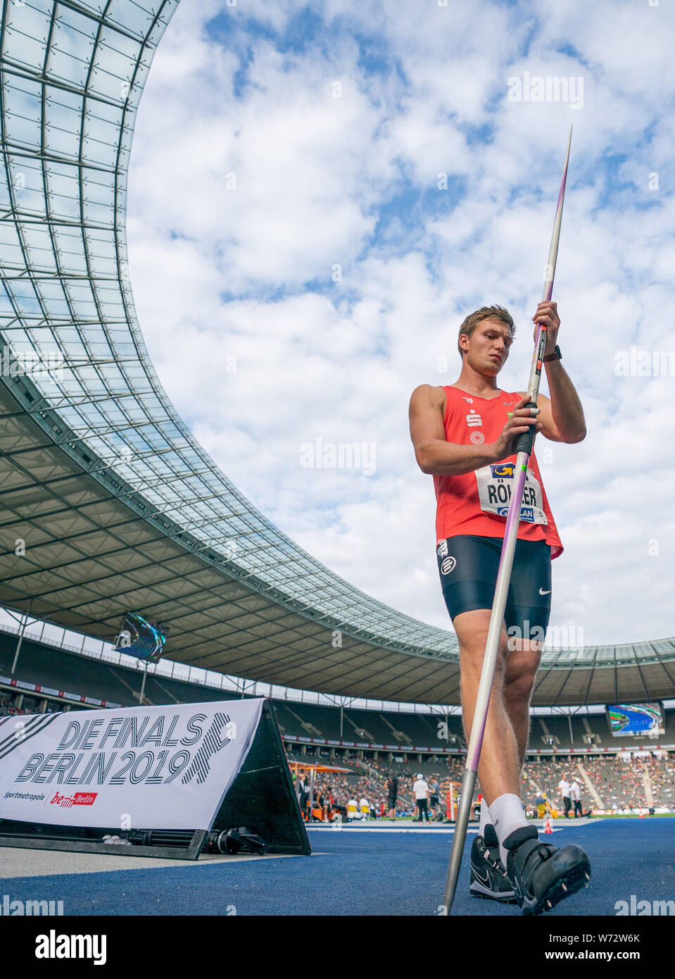 Berlin, Germany. 04th Aug, 2019. Athletics: German championship in the ...