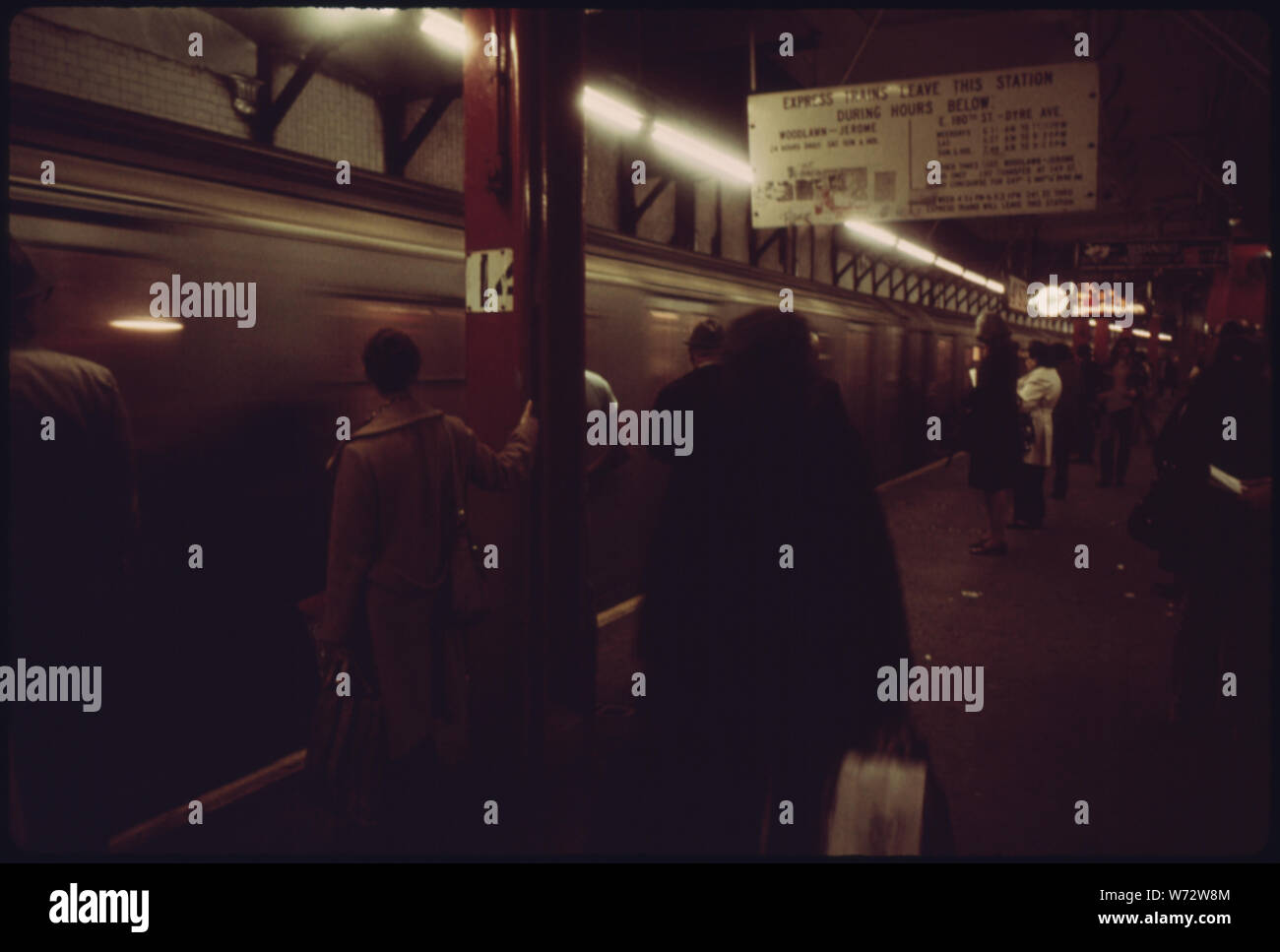 New york 1970 subway hi-res stock photography and images - Alamy